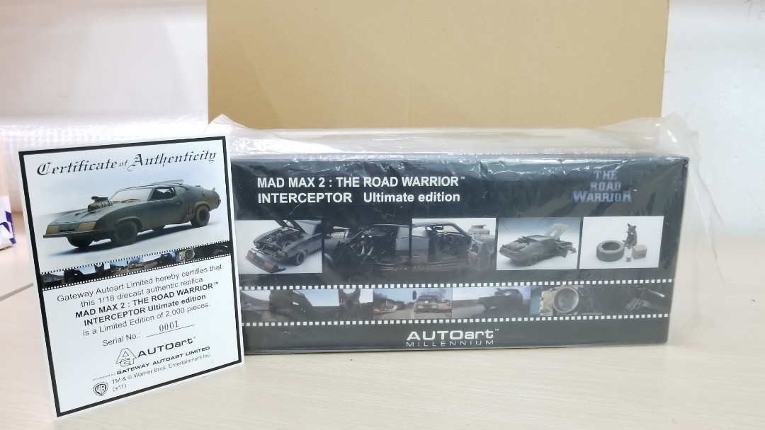 Autoart 1/18 Mad Max 2 Limited Edition, 興趣及遊戲, 玩具 & 遊戲類 - Carousell