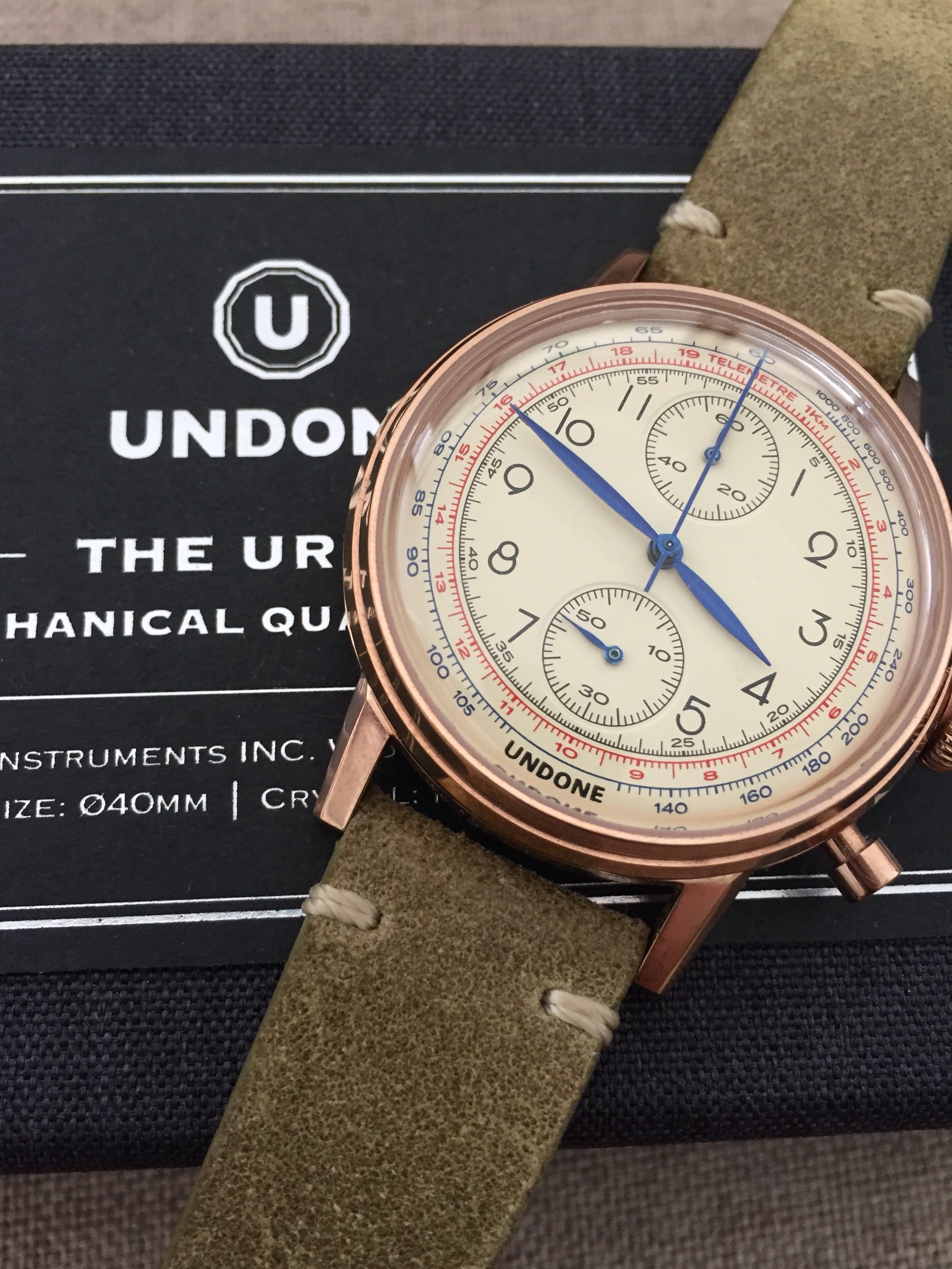 (BNIB) Undone ‘Killy’ Chronograph, Luxury, Watches on Carousell