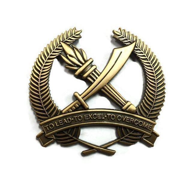 OCS BRONZE CAP BADGE. For Official Use In OCS SAFTI MI., Sports ...