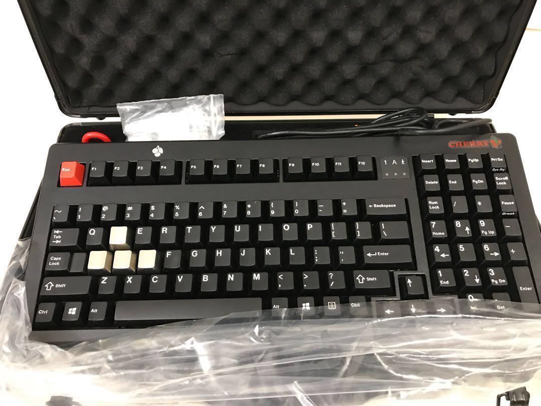 Cherry mechanical keyboard-black switch limited edition, Computers ...