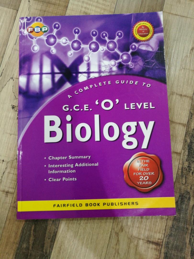 Complete guide to O level Biology, Hobbies & Toys, Books & Magazines, Textbooks on Carousell