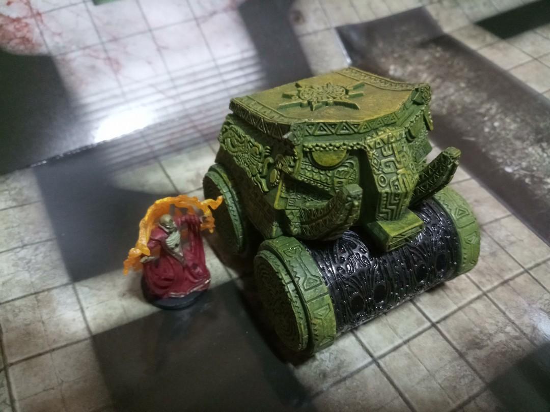 D&d miniature Stone juggernaut, Hobbies & Toys, Toys & Games on Carousell