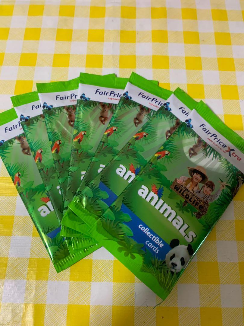 Fairprice Xtra animals collectible cards, Everything Else on Carousell