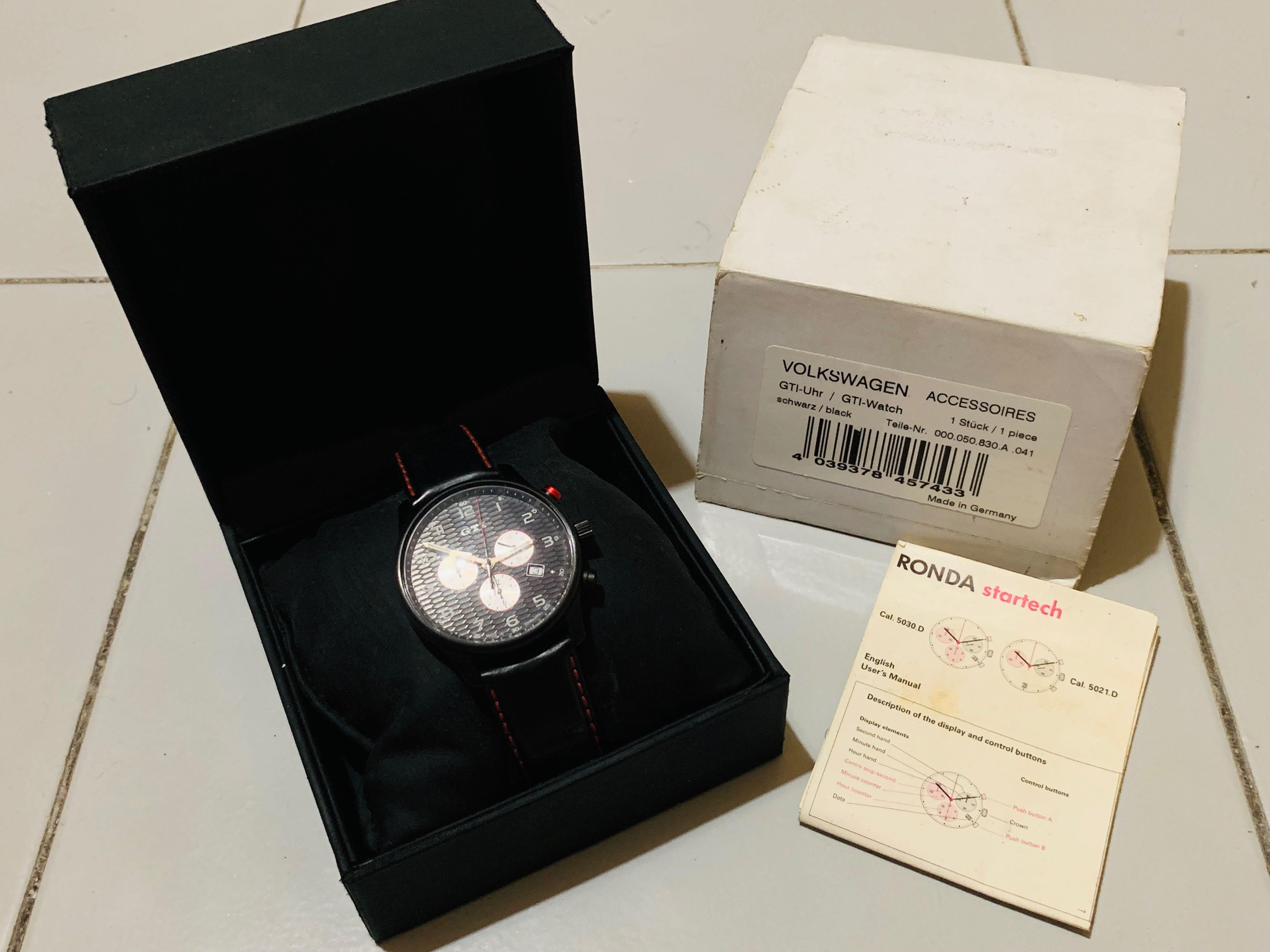 GTI Volkswagen Watch, Luxury, Watches on Carousell