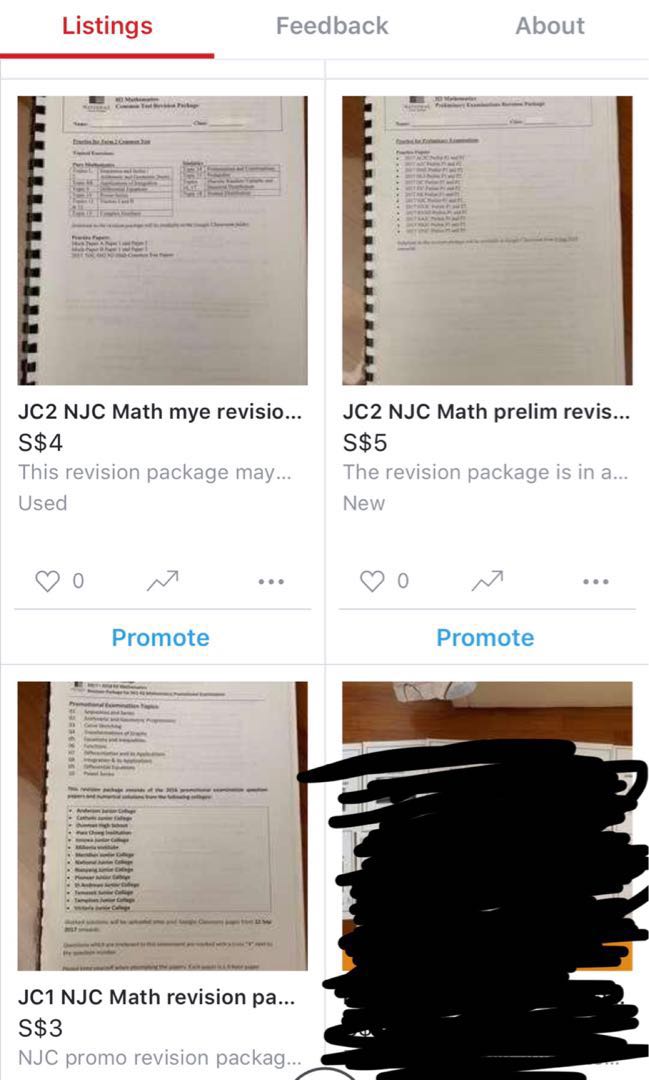 H2 NJC math revision packages + Econs package , Hobbies & Toys, Books ...
