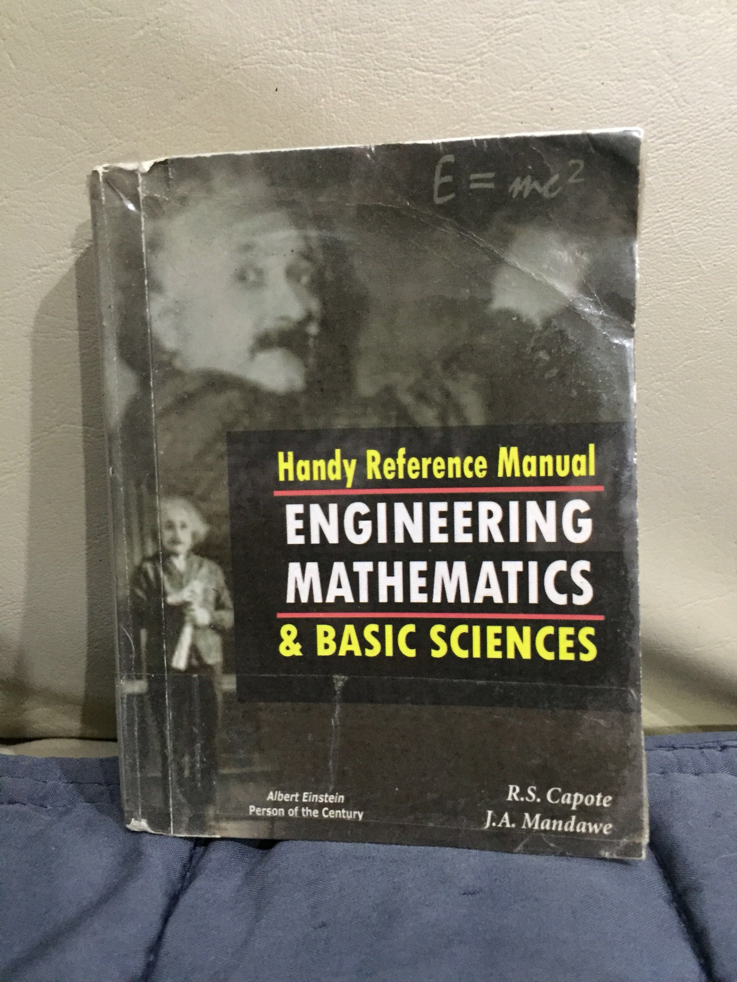 Handy Reference Manual (Engineering Mathematics) & Basic Sciences by ...