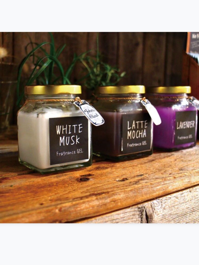 John's Blend Fragrance Gel imported from Japan, Furniture & Home Living, Home Fragrance on Carousell