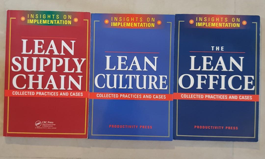 Lean Supply Chain, Lean Culture, Lean Office, Hobbies & Toys, Books ...