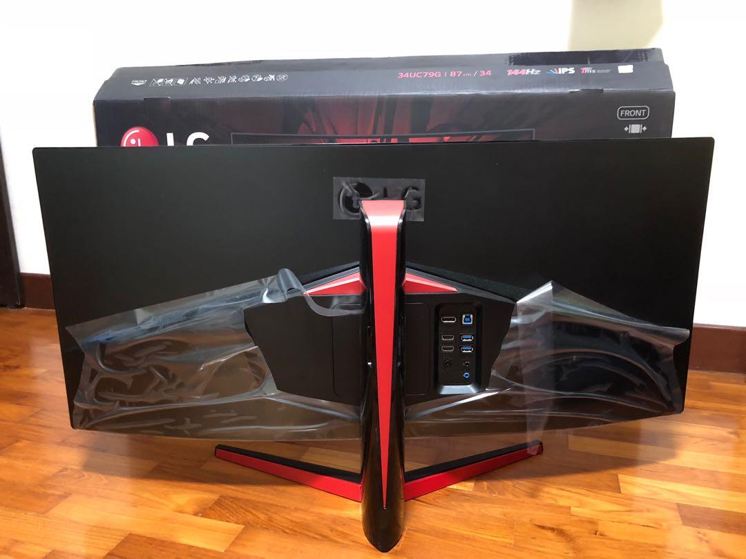 LG 34UC79G Curved UltraWide Gaming Monitor, Computers & Tech, Parts ...