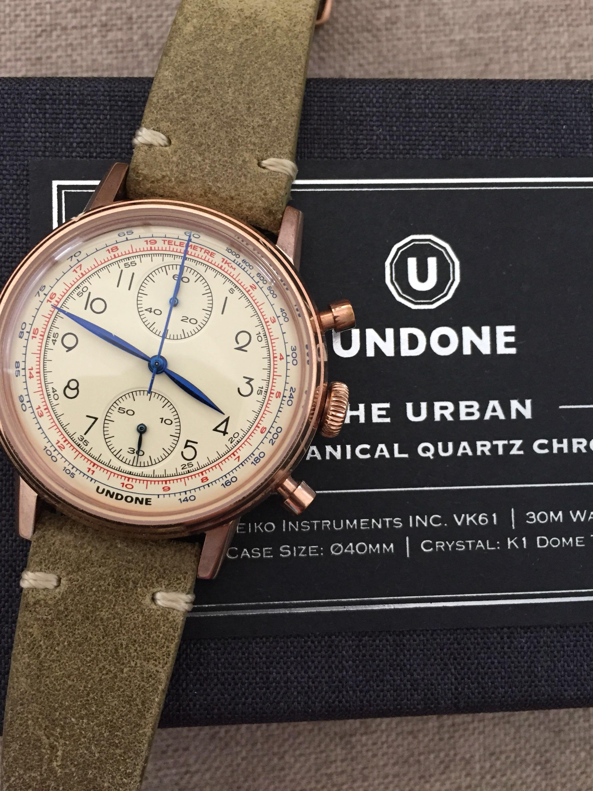 (BNIB) Undone ‘Killy’ Chronograph, Luxury, Watches on Carousell