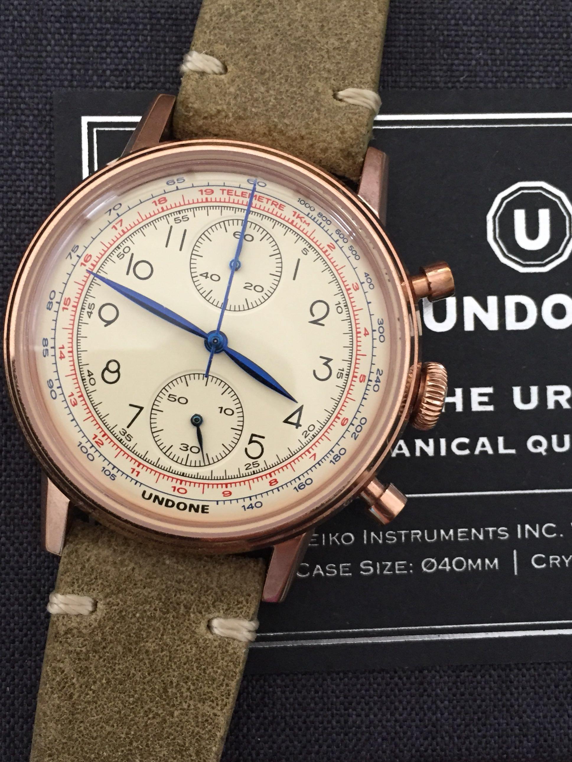 (BNIB) Undone ‘Killy’ Chronograph, Luxury, Watches on Carousell
