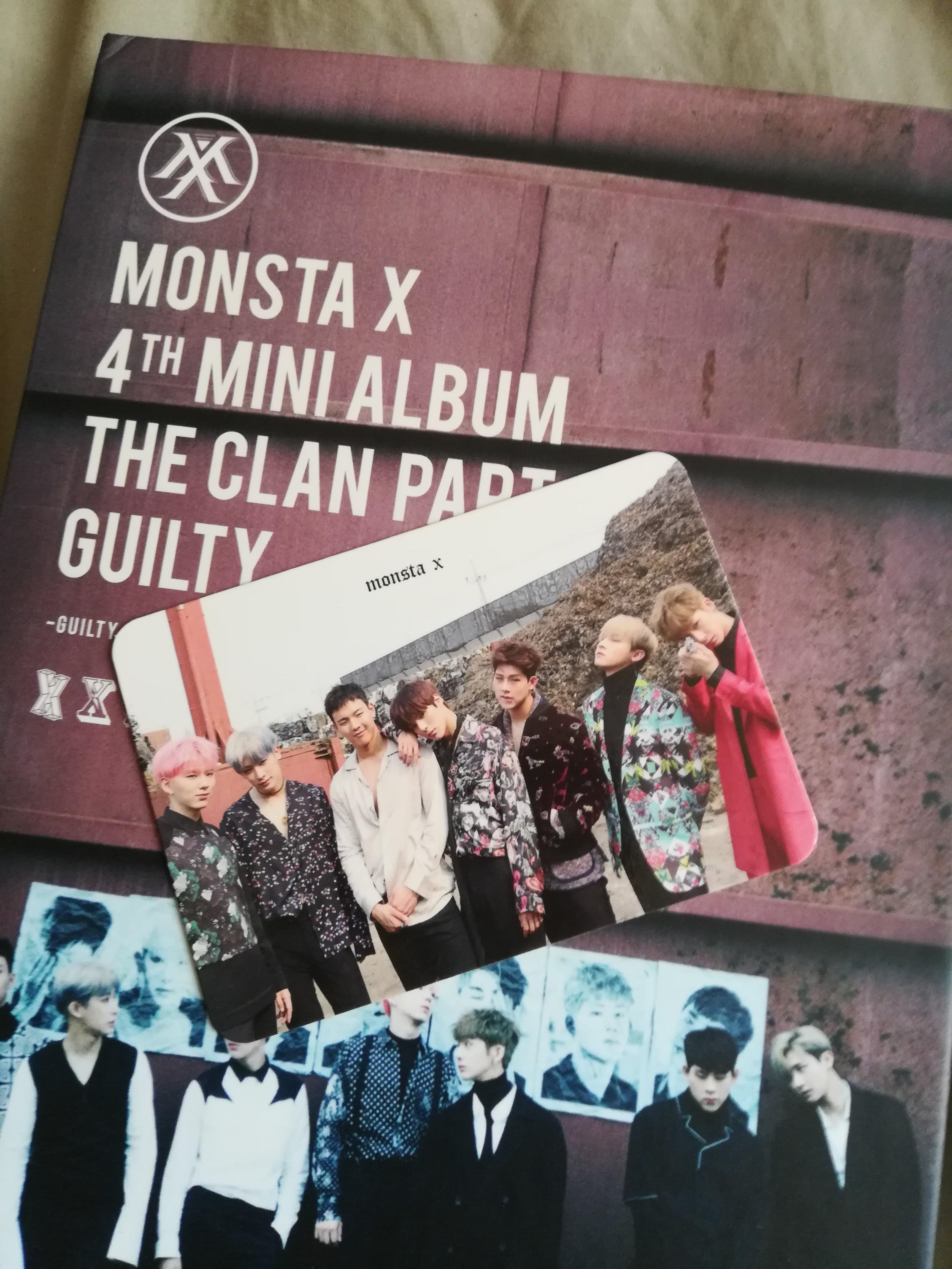 Monsta X the clan part 2 Album, Hobbies & Toys, Collectibles & Memorabilia, K-Wave on Carousell