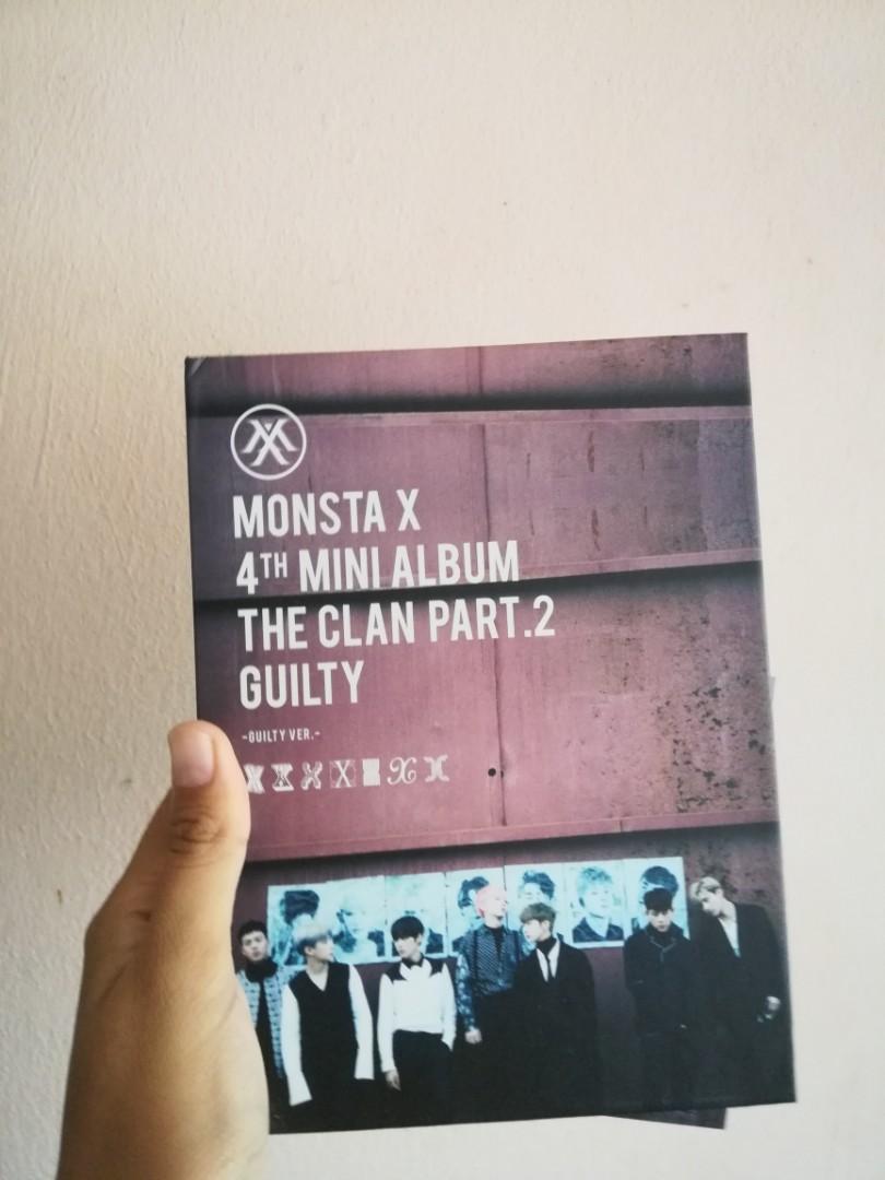 Monsta X the clan part 2 Album, Hobbies & Toys, Collectibles & Memorabilia, K-Wave on Carousell