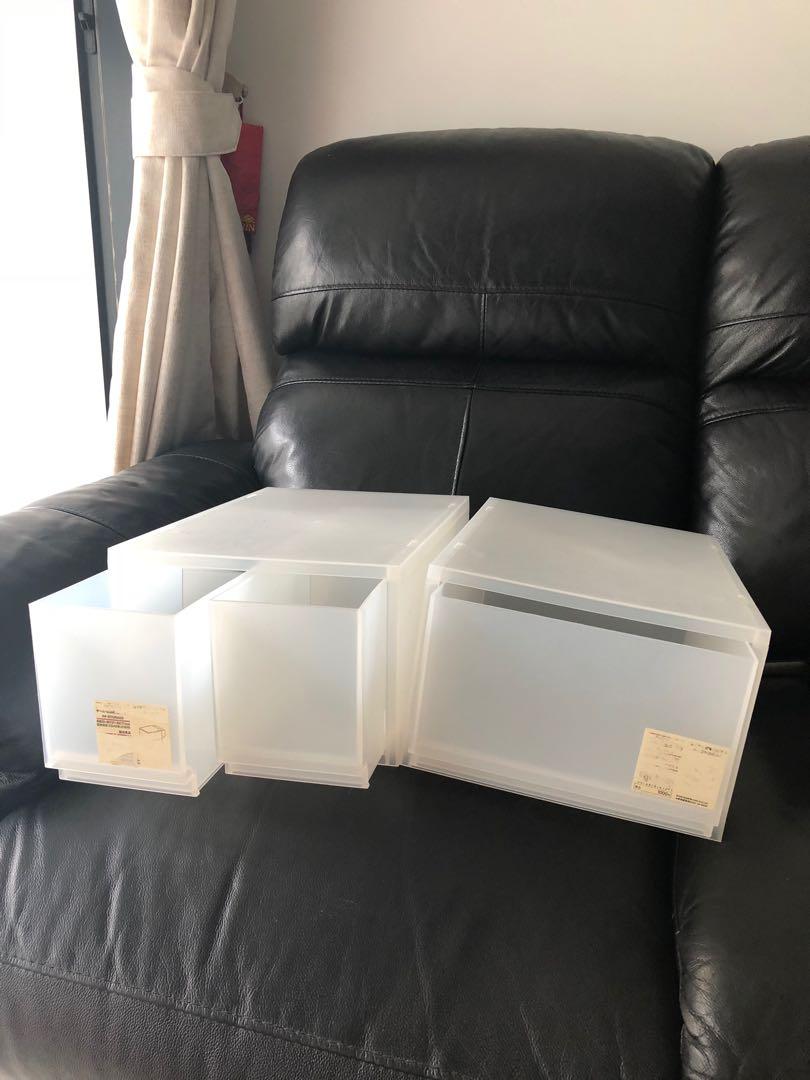 Muji drawer, Furniture & Home Living, Home Improvement & Organisation ...