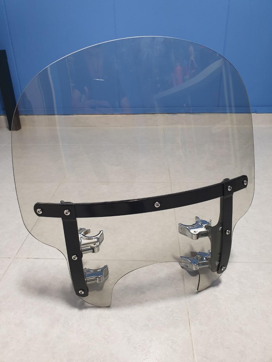 Original Windshield for 883 & 1200 Sportster with addition locking ...