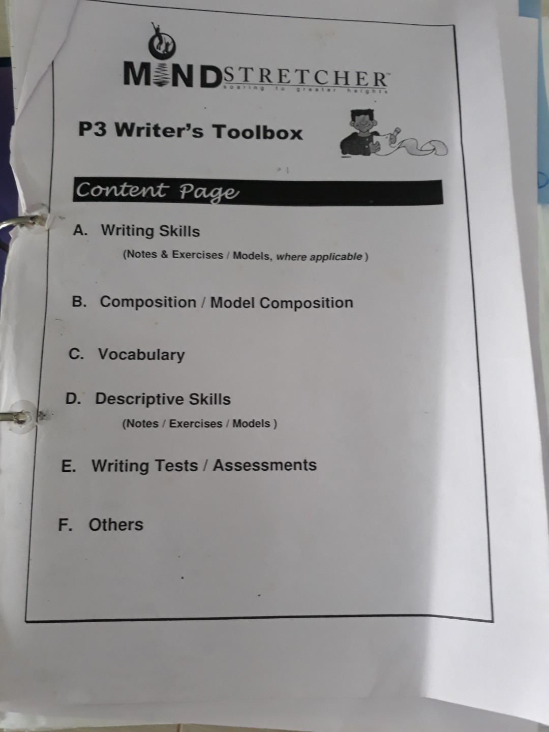 P3 Writer Toolbox by Mindstretcher, Hobbies & Toys, Books & Magazines ...