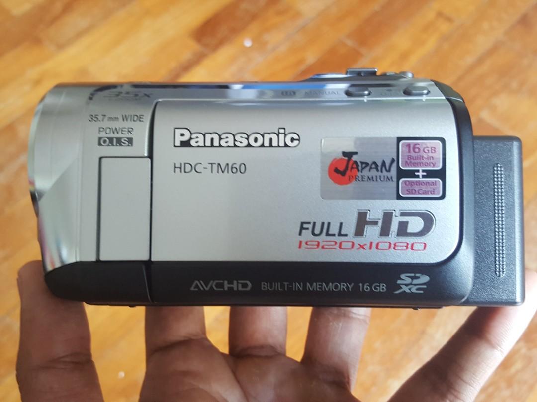 Panasonic High Def Video Camera, Photography, Video Cameras on Carousell