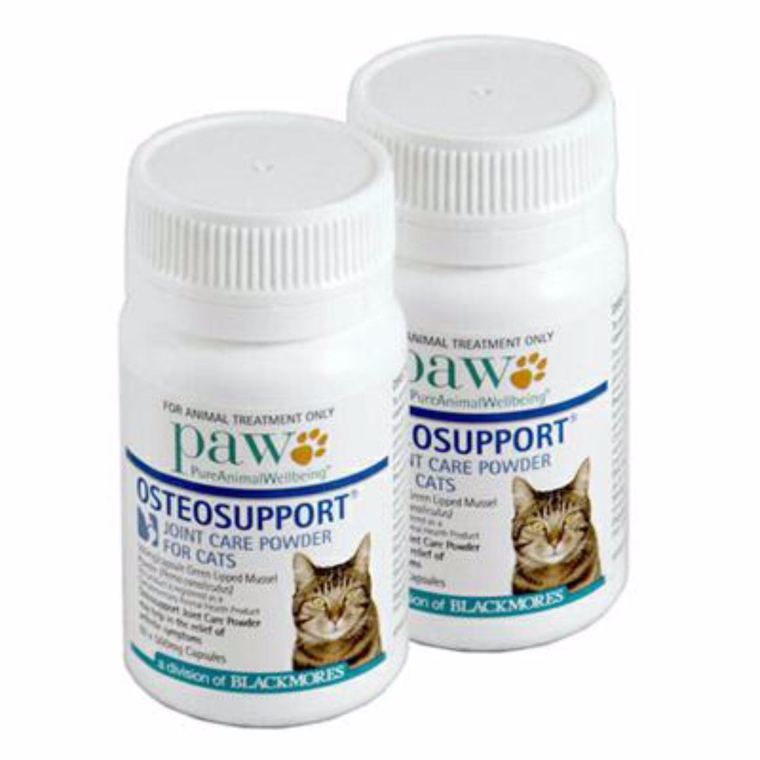 【關節】節Paw Osteosupport Joint Care Powder 貓用青口素關節補充粉 （60粒裝）, 寵物用品, 寵物衣服 ...