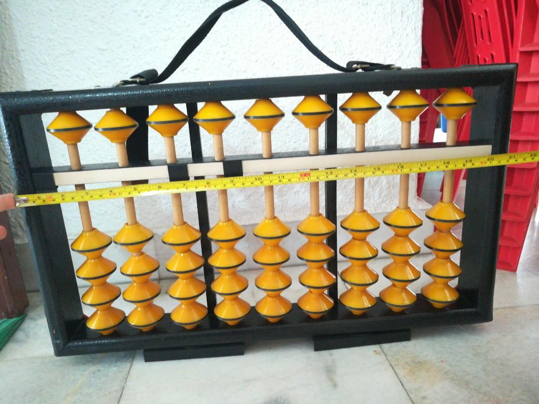 Quality GIANT WOODEN ABACUS FOR TEACHING, Hobbies & Toys, Stationery ...