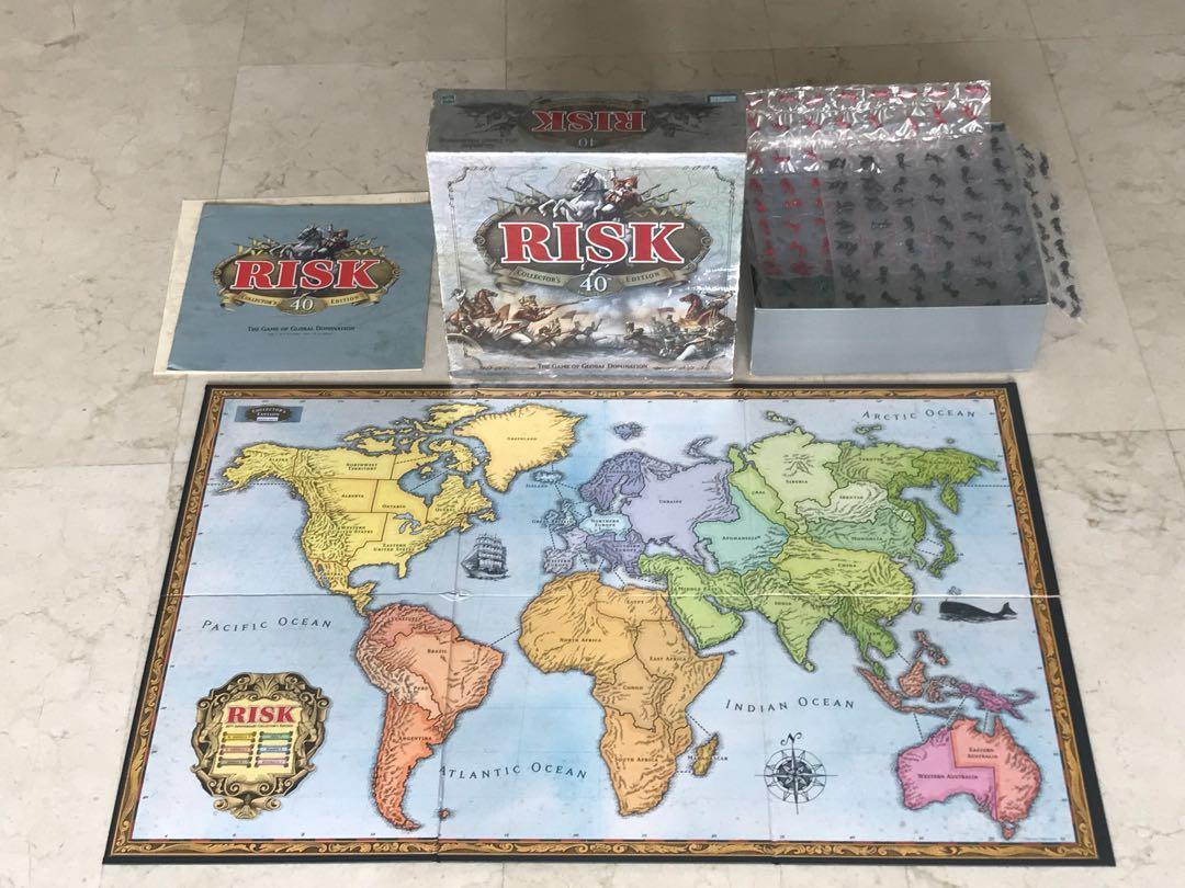 RISK 40th Anniversary COLLECTORS EDITION - NEW, Hobbies & Toys, Toys ...