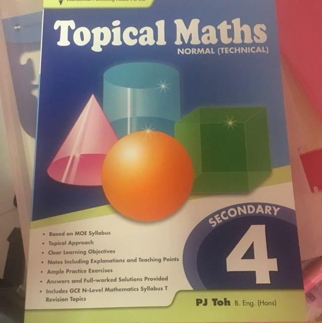 Sec4 NT Math Assessment Book, Hobbies & Toys, Books & Magazines ...