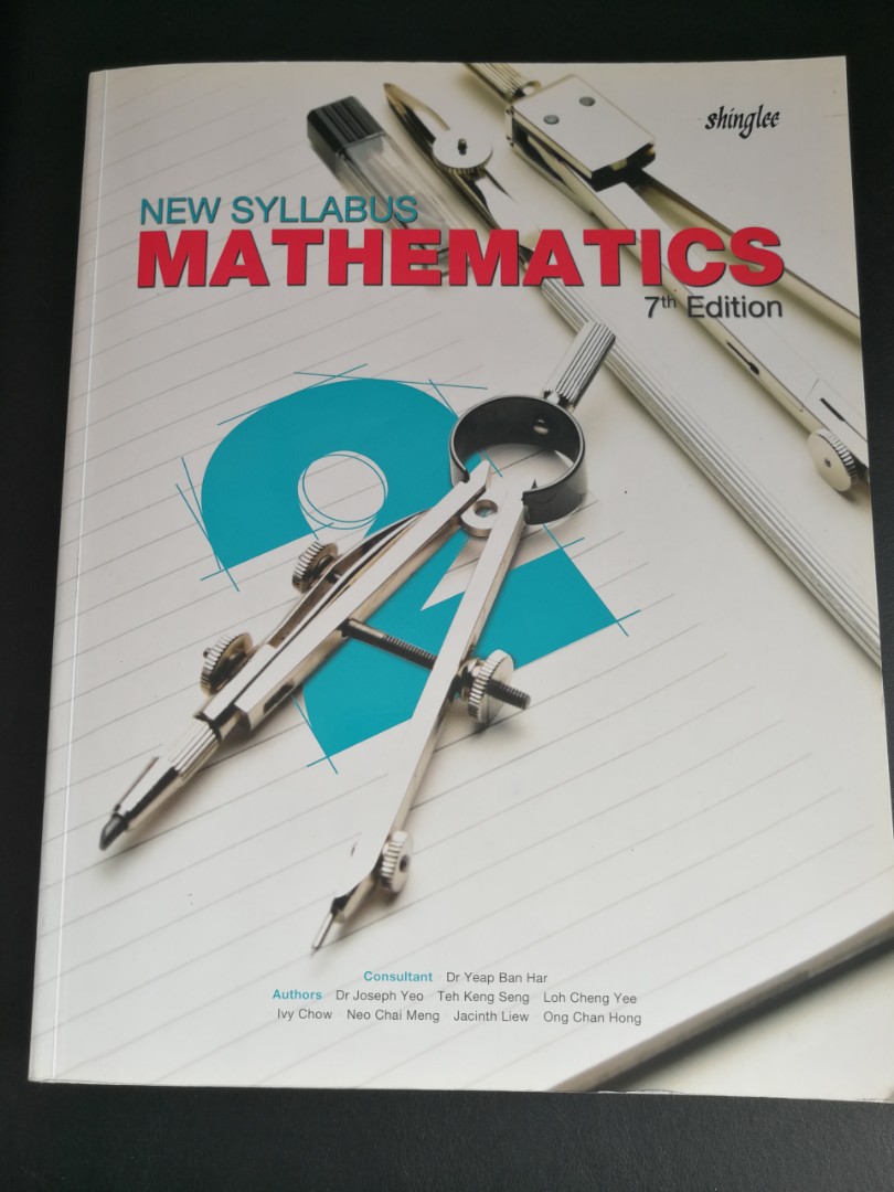 Sec 2 Math New Syllabus Mathematics 7th Edition, Hobbies & Toys, Books ...