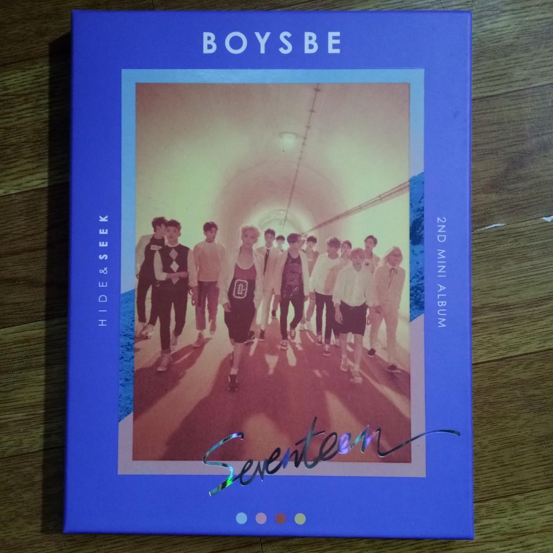 Seventeen SVT Boys Be Album, Hobbies & Toys, Memorabilia & Collectibles ...