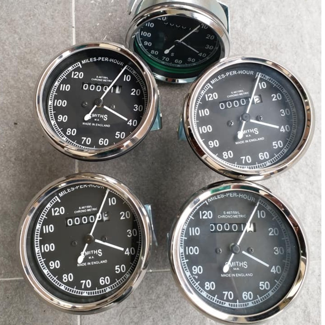 Smith Speedo Meter for Triumph Bsa Ajs Norton, Hobbies & Toys ...