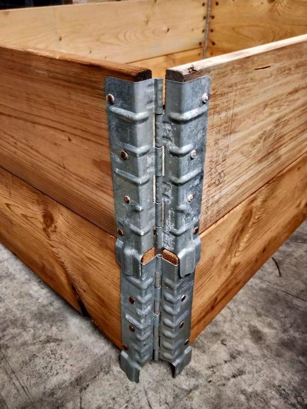 Stackable & Foldable Wooden Crate, Everything Else on Carousell