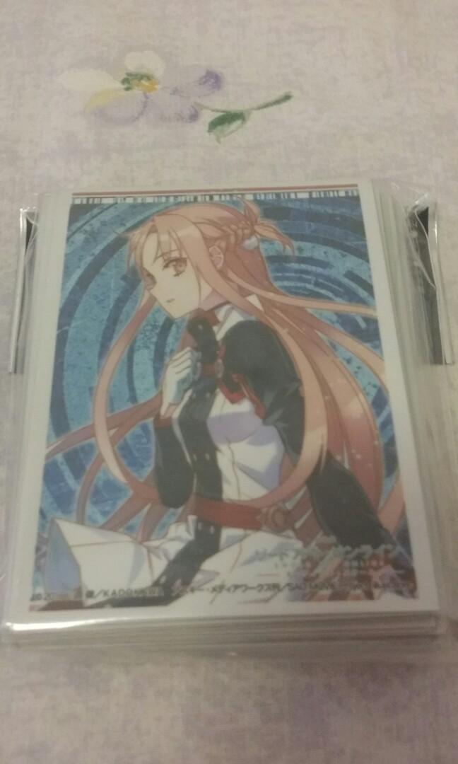 Sword Art Online: card sleeves (Asuna), Hobbies & Toys, Collectibles ...