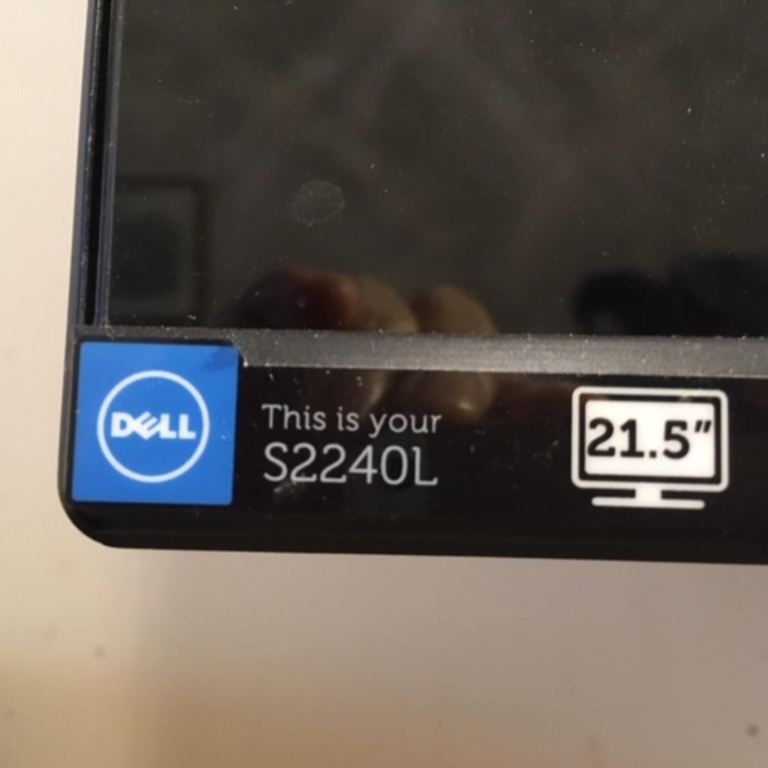 USED Dell S2240L 21.5 inch computer monitor, Computers & Tech, Parts ...