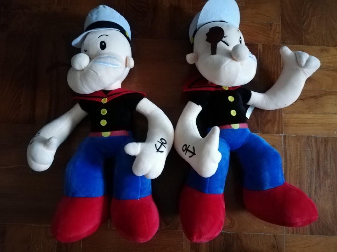 Winnie the Pooh / Chipmunk / Popeye soft toys, Hobbies & Toys, Toys ...