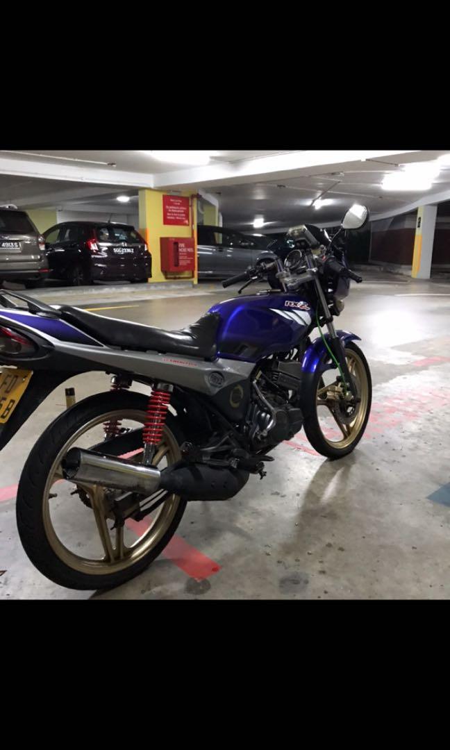 Yamaha Rxz, Motorcycles, Motorcycles for Sale, Class 2B on Carousell