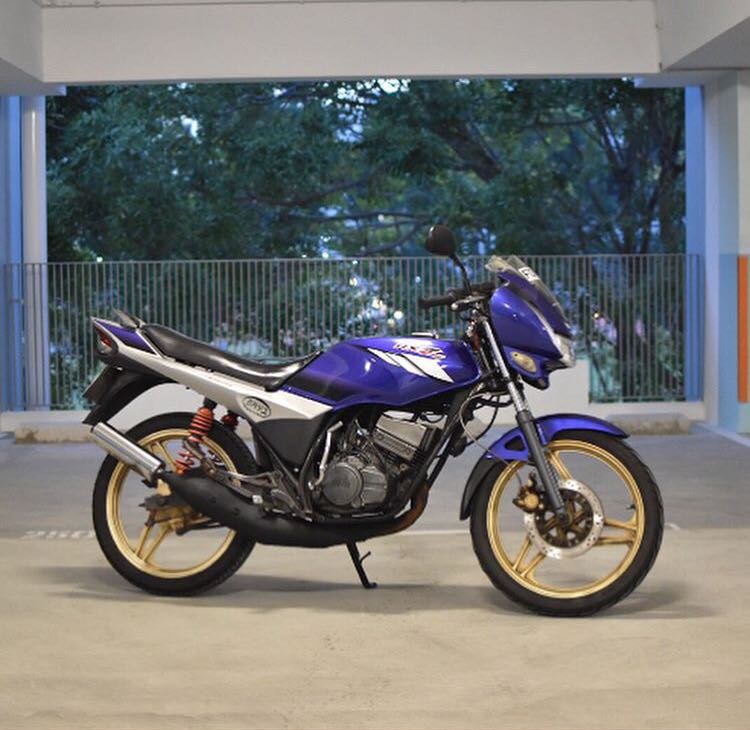 Yamaha Rxz, Motorcycles, Motorcycles for Sale, Class 2B on Carousell