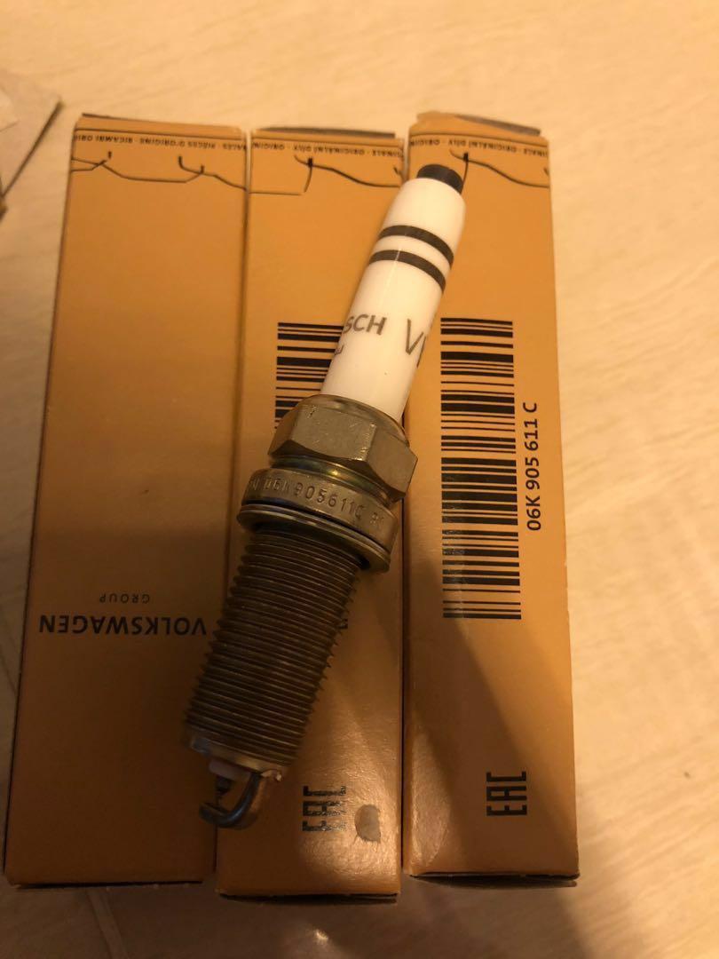 06K905611C Spark Plug A4 A5 B8.5 GOLF POLO JETTA MK7 EA888 GEN 3 Bosch ...