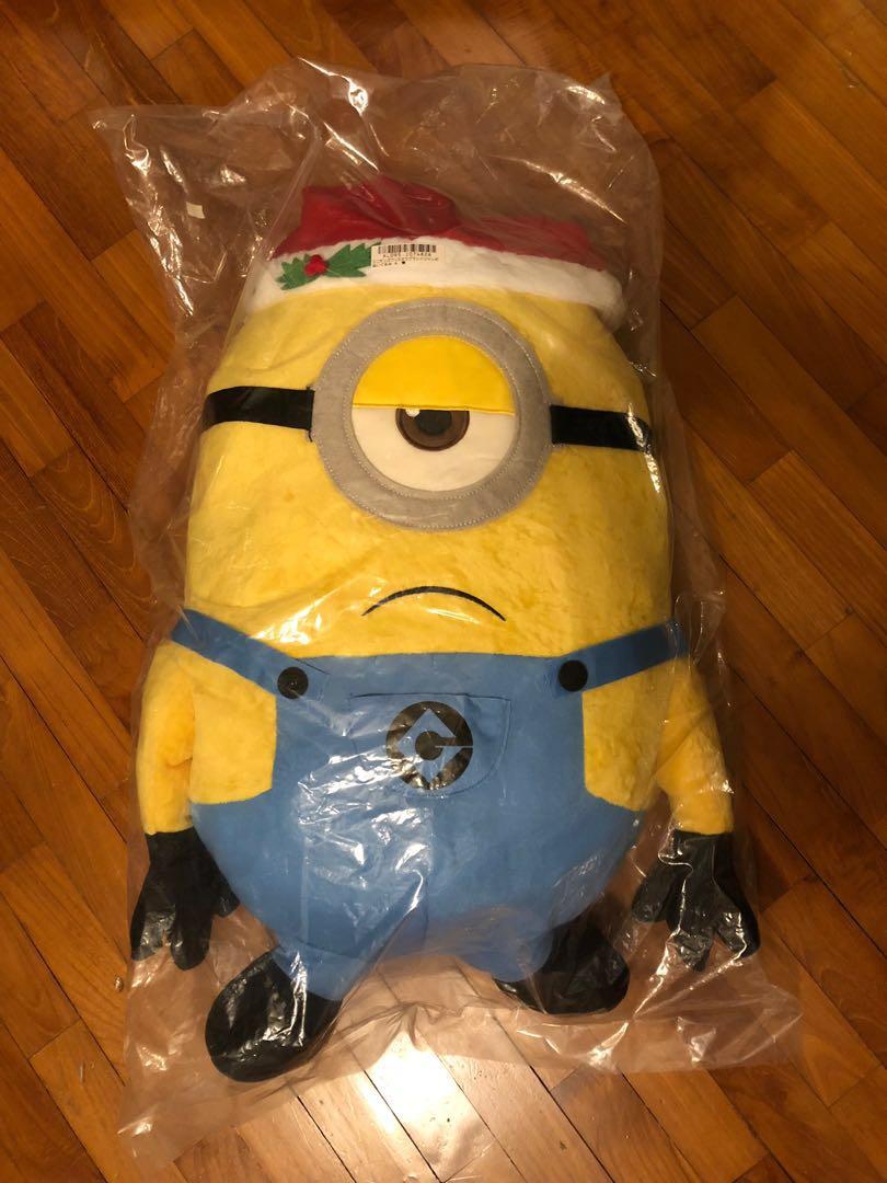 60cm Giant Christmas Minion Plush Toy, Hobbies & Toys, Toys & Games on ...