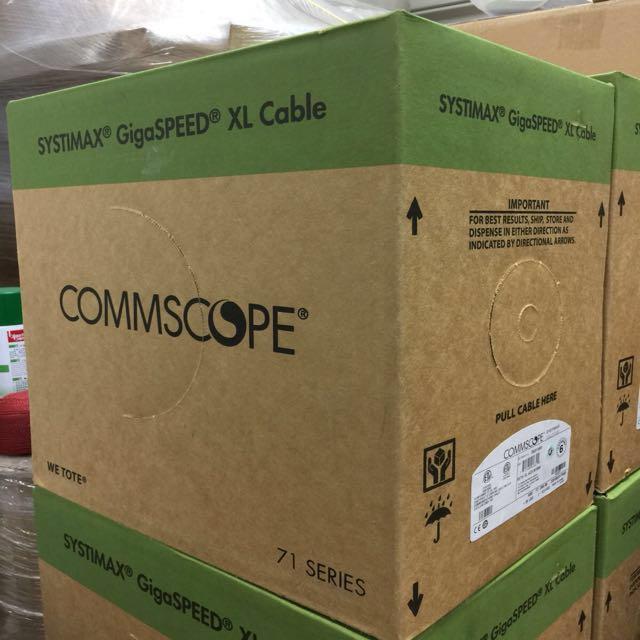 700211931 GigaSPEED XL®️ 1071E ETL Verified Category 6 U/UTP Cable, non ...