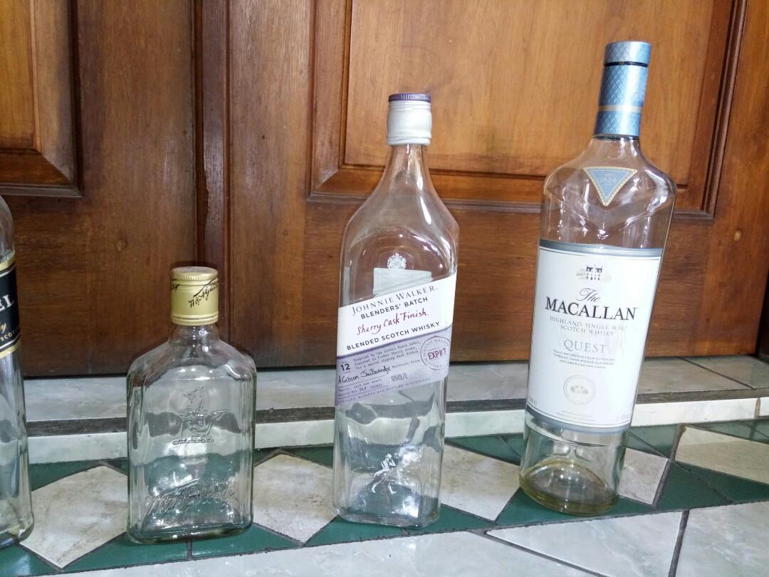 Borongan Botol Pajangan Minuman Alkohol Berkelas Plus Box Langka dan ...