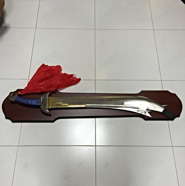 Comic Storm Rider Display Sword, Everything Else on Carousell