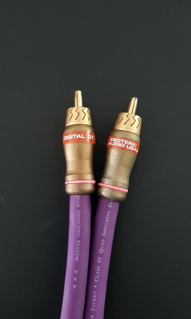 Esoteric Audio USA D7 Digital Interconnect Cable, Audio, Other Audio ...