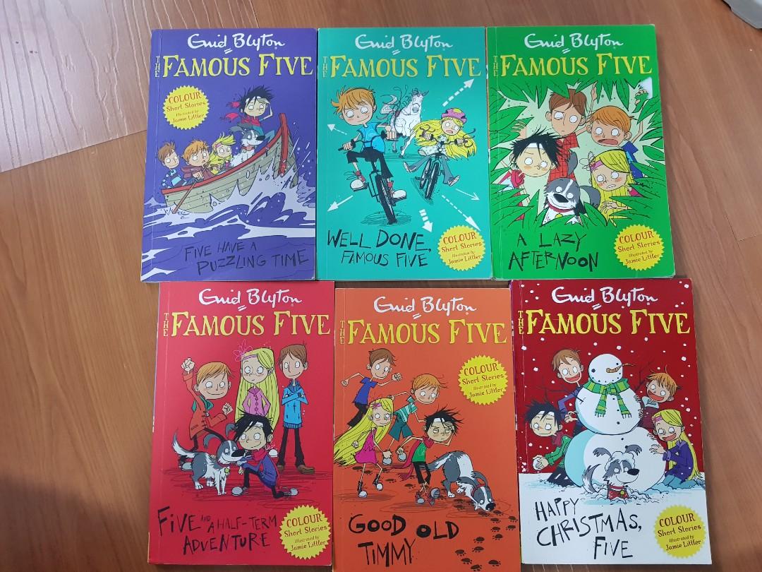 Famous 5, Hobbies & Toys, Books & Magazines, Fiction & Non-Fiction on Carousell