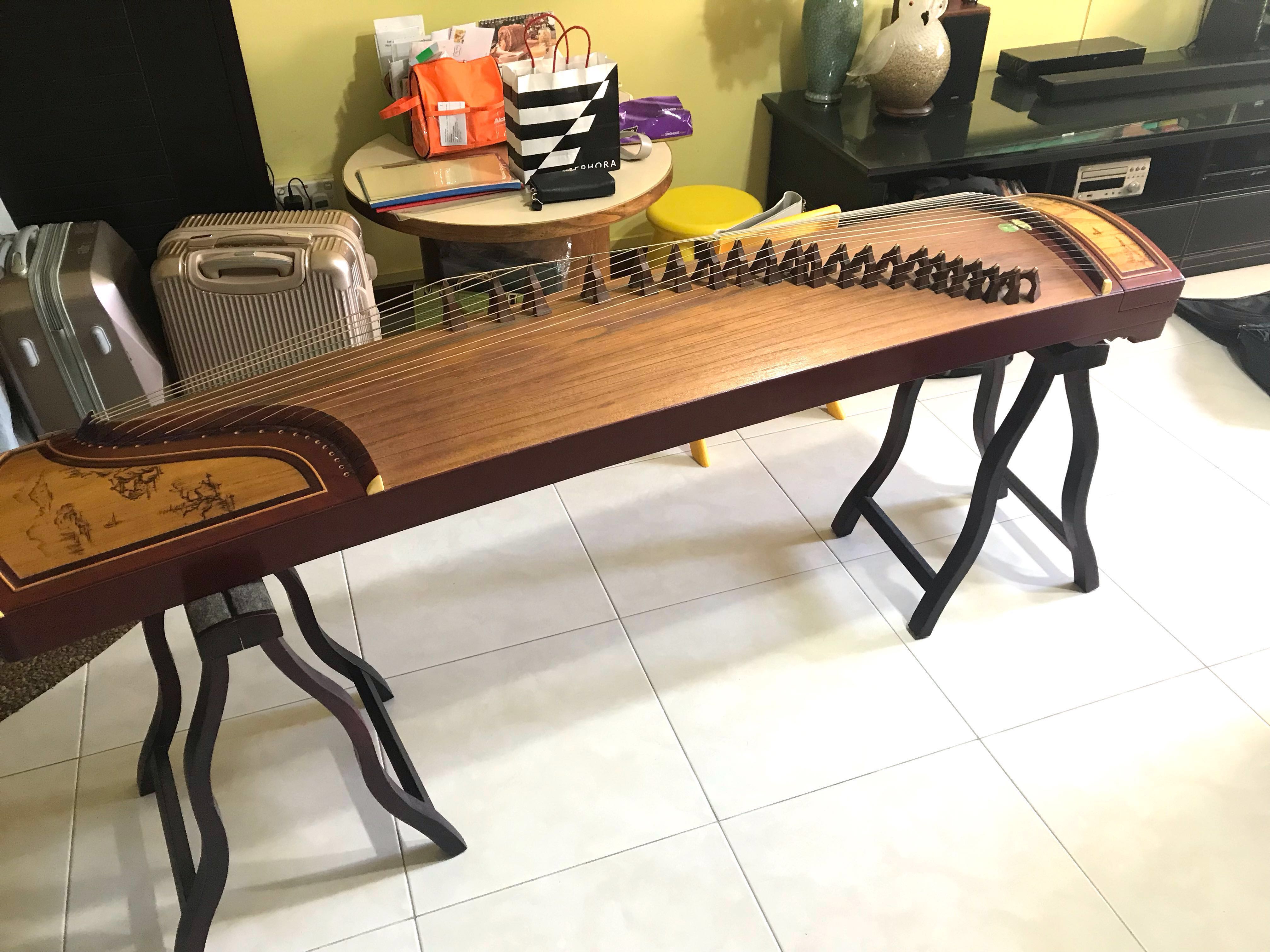 Guzheng Instrument, Hobbies & Toys, Music & Media, Musical Instruments ...