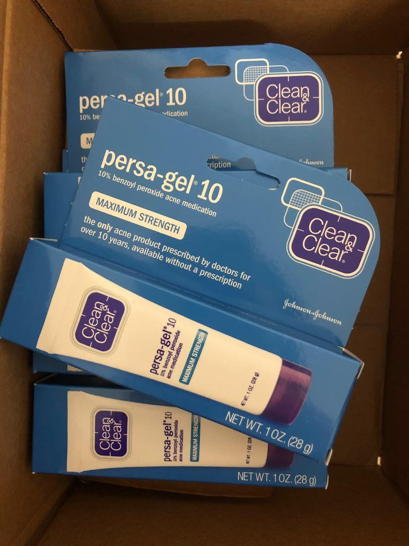Imported USA Clean & Clear Persa-Gel 10 Acne Pimple Treatment 28G ...