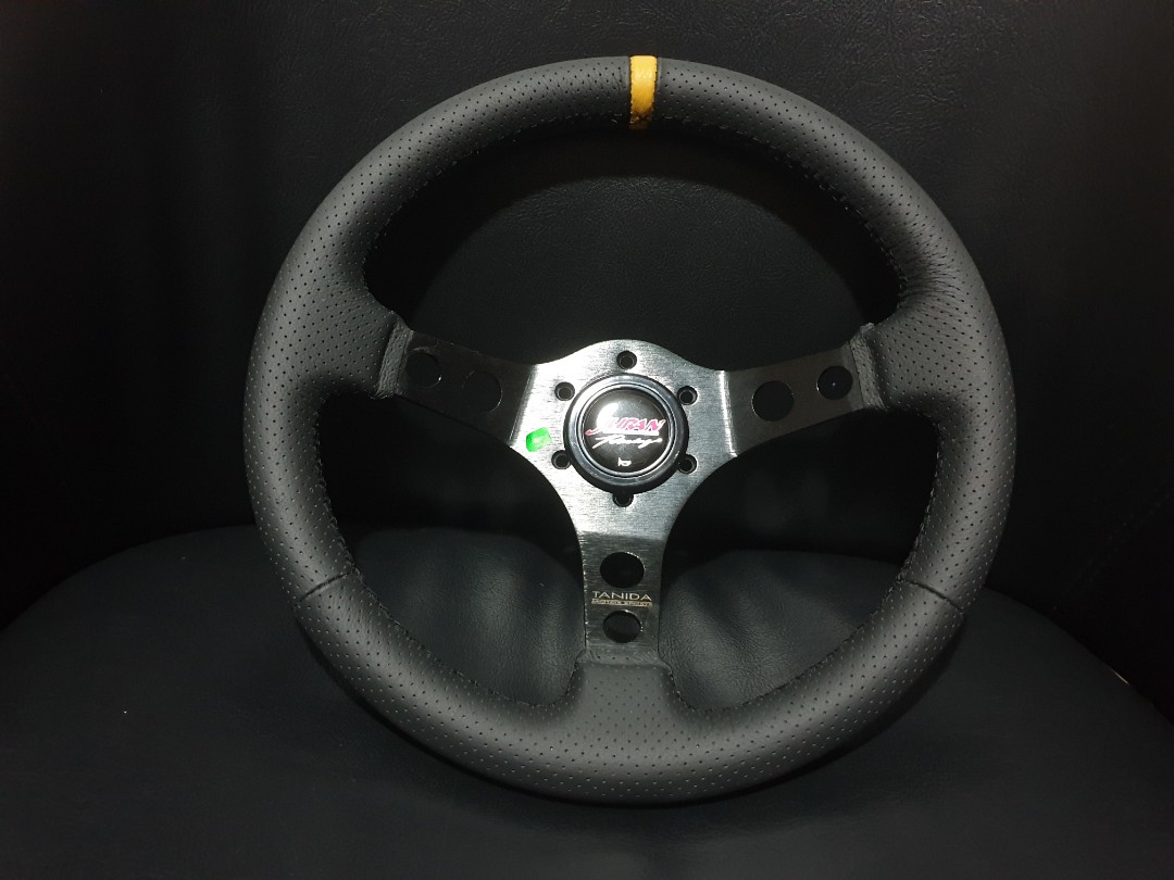 Juran Racing Steering Wheel, Car Accessories, Accessories on Carousell