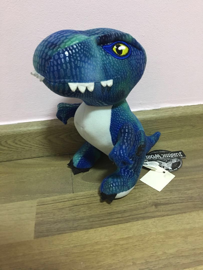 Jurassic world Blue raptor plush toy, Hobbies & Toys, Toys & Games on ...