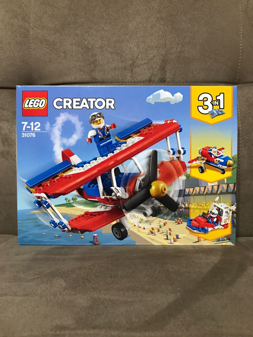 Lego Creator 3 in 1 31076 Daredevil Stunt Plane, Hobbies & Toys, Toys ...