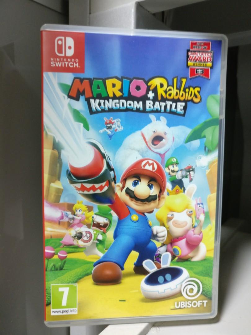 Mario rabbids kingdom battle (switch), Video Gaming, Video Games ...