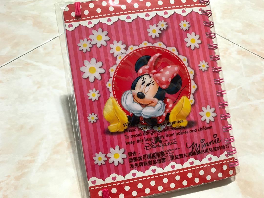 Minnie Mouse Notebook, Books & Stationery, Stationery on Carousell