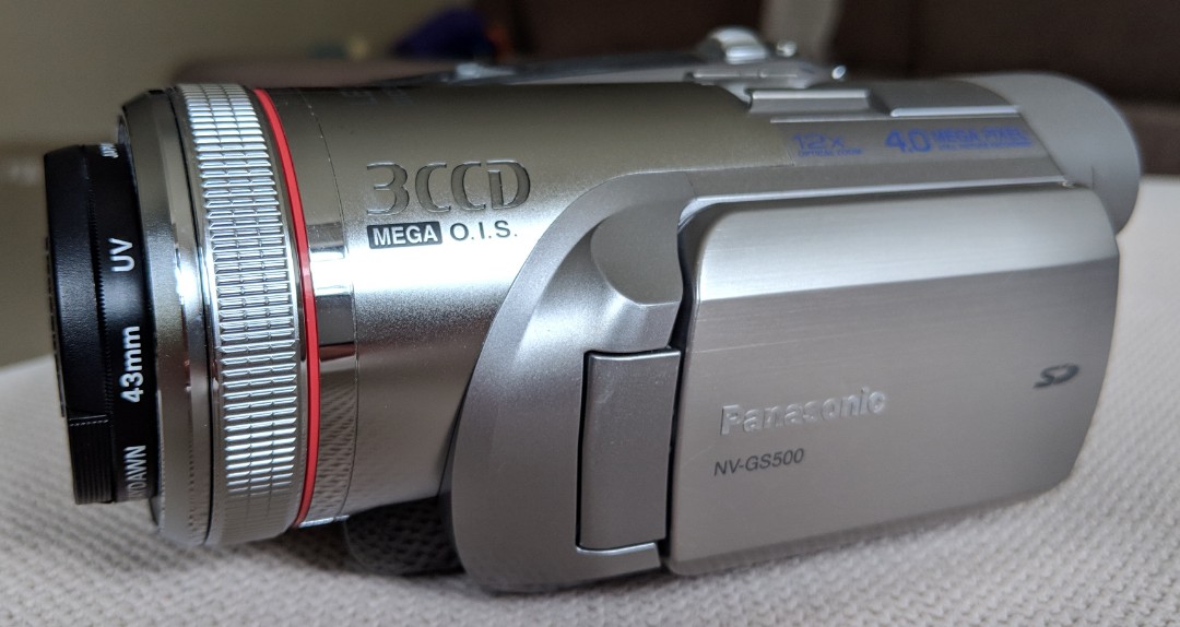 Panasonic 3CCD Digital Video Camera NV-GS500, Photography, Video ...