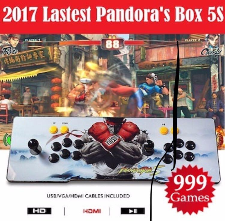 Pandora Arcade Box, Video Gaming, Gaming Accessories, Interactive ...